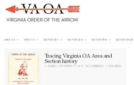 Virginia Order of the Arrow History | New York OA Trader